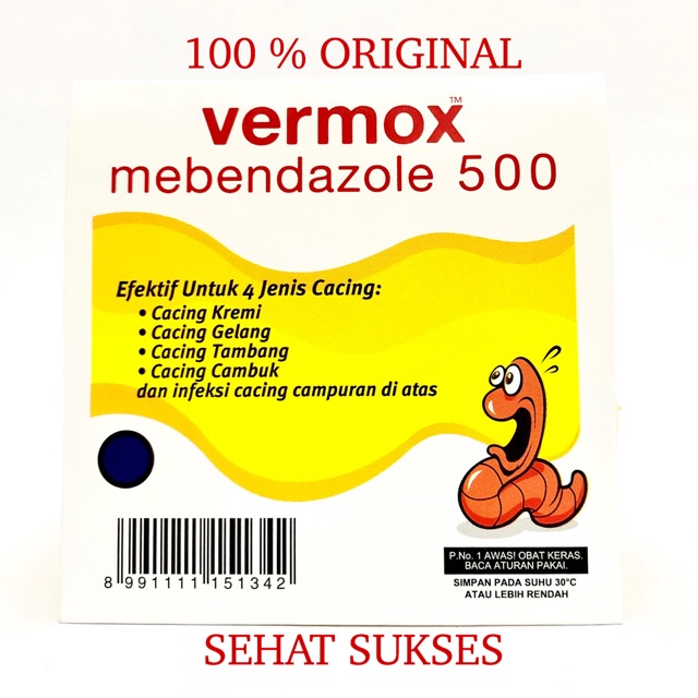 Jual VERMOX OBAT CACING | Shopee Indonesia