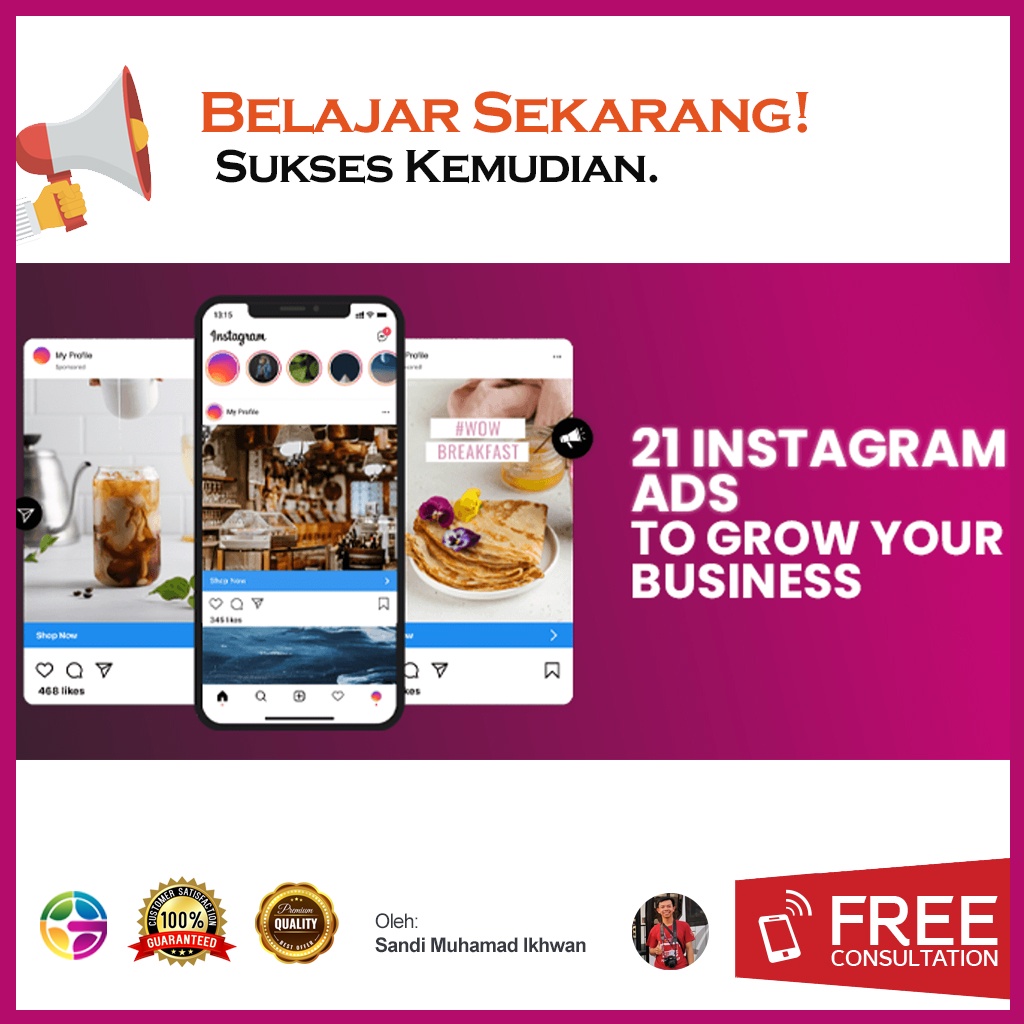 Jual Tutorial penggunaan Instagram Ads | Shopee Indonesia