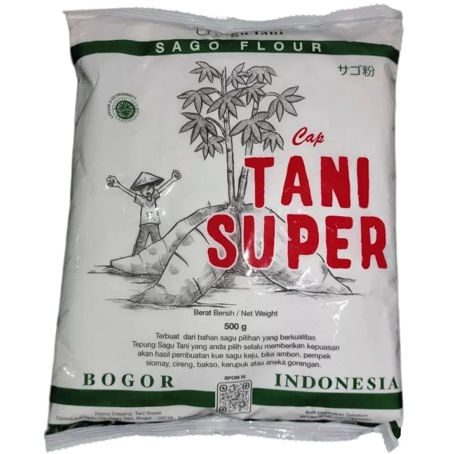 Jual Tepung Sagu Tani 500gr cap TANI SUPER Sago Flour | Shopee Indonesia