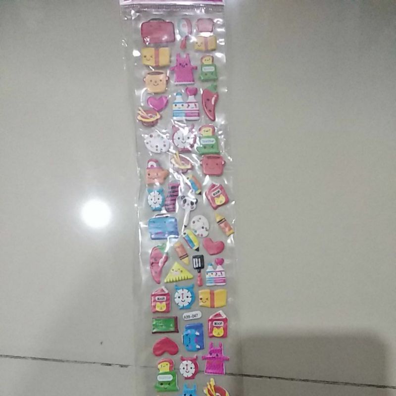 Jual LBH Stiker Panjang Karakter / Sticker /Long sticker 3D/Stiker ...