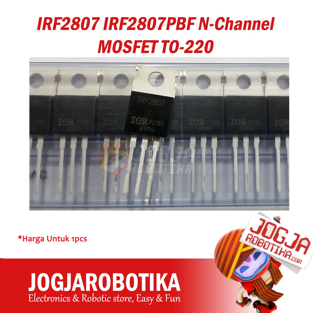 Jual IRF2807 IRF2807PBF N-Channel MOSFET TO-220 | Shopee Indonesia
