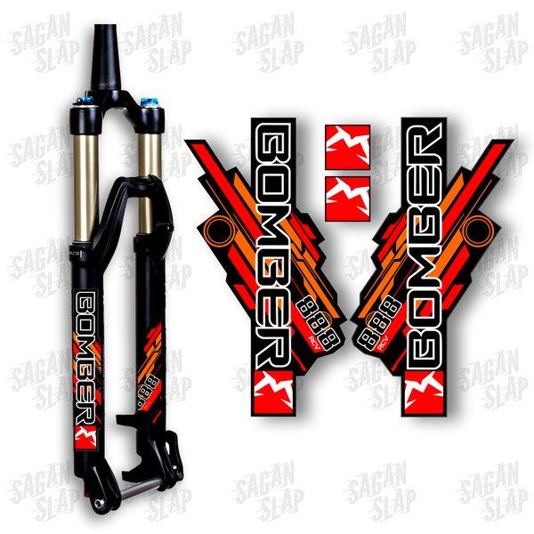 Jual Stiker Fork Marzocchi Bomber 888 Sticker Decal Shock Mtb Downhill ...