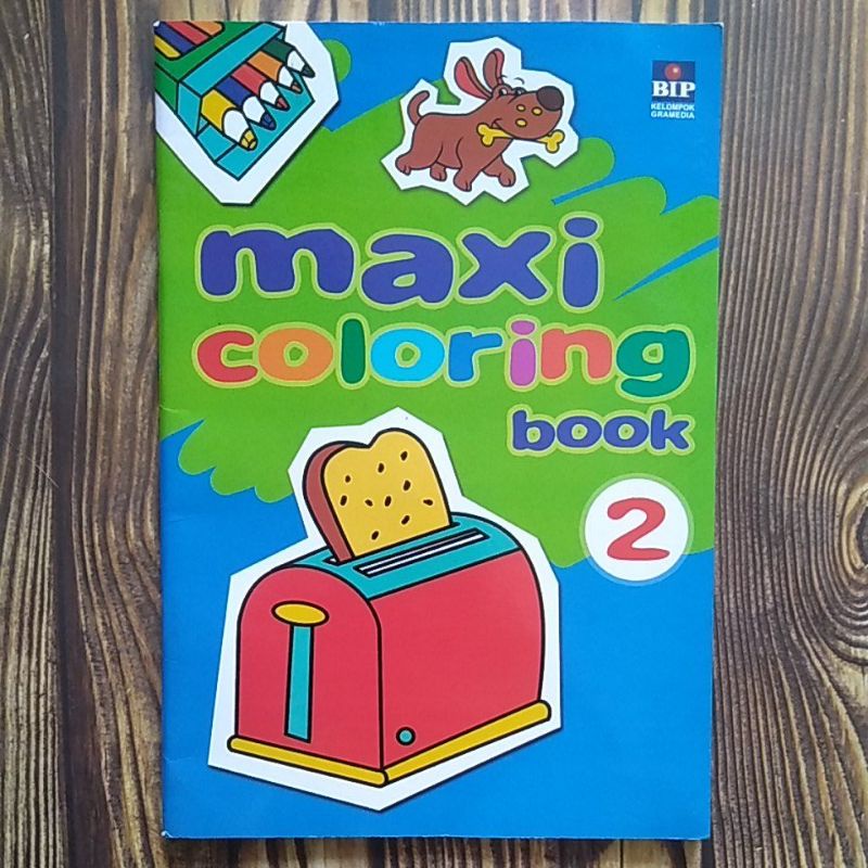 Jual Buku Aktivitas Anak - Maxi Coloring Book 2 | Shopee Indonesia