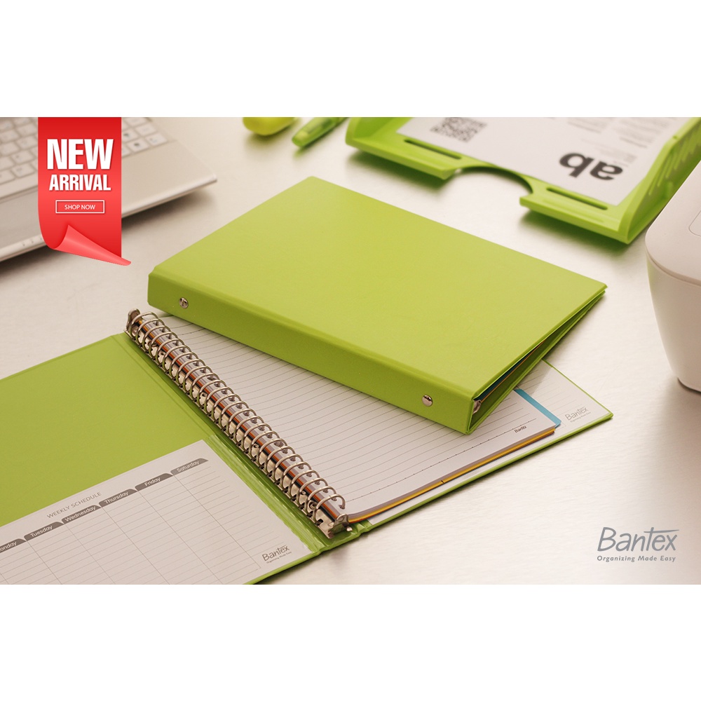 Jual Bantex Binder Note B5 26 Ring Besi Loose Leaf Multiring Binder ...