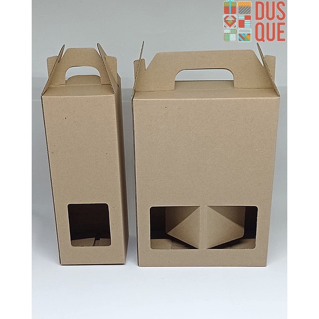 Jual (1PCS)DUS BOTOL / BOX BOTOL 1 LITER BOTOL / HAMPERS BOTOL JINJING ...