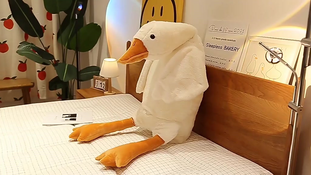 Jual 160Cm Boneka Stuffed Plush Angsa Bebek Besar Putih Angsa Lucu ...