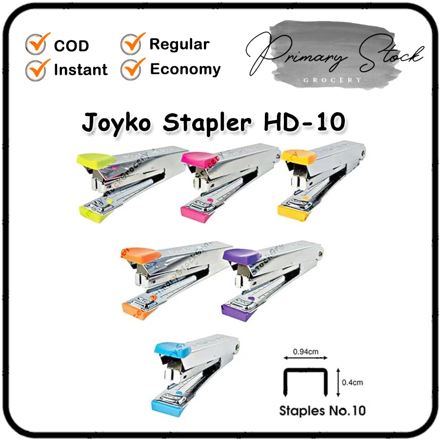 Jual Stapler Joyko Staples Mini Stapler HD 10 Hekter Kecil HD-10 HD 10CL HD-10CL Murah | Shopee ...