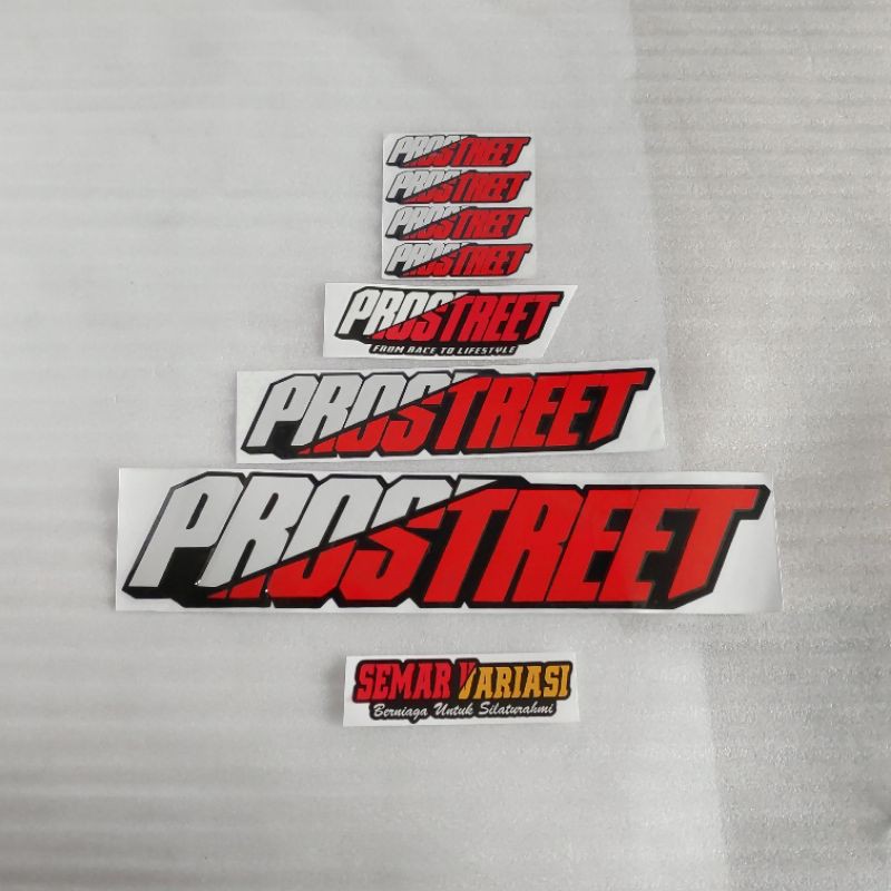 Jual STIKER PROSTREET CUTTING DAYA REKAT KUAT | Shopee Indonesia