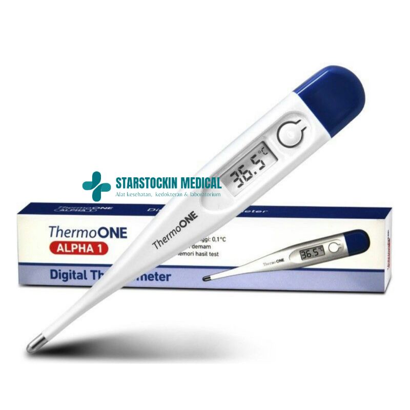 Jual Termometer Digital Onemed Thermo One Alpha 1 Ketiak Ukur Suhu ...