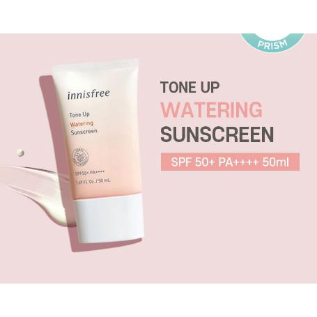 Jual (BPOM) Innisfree Tone Up Watering Sunscreen SPF50+ PA++++ 50ml | Shopee Indonesia