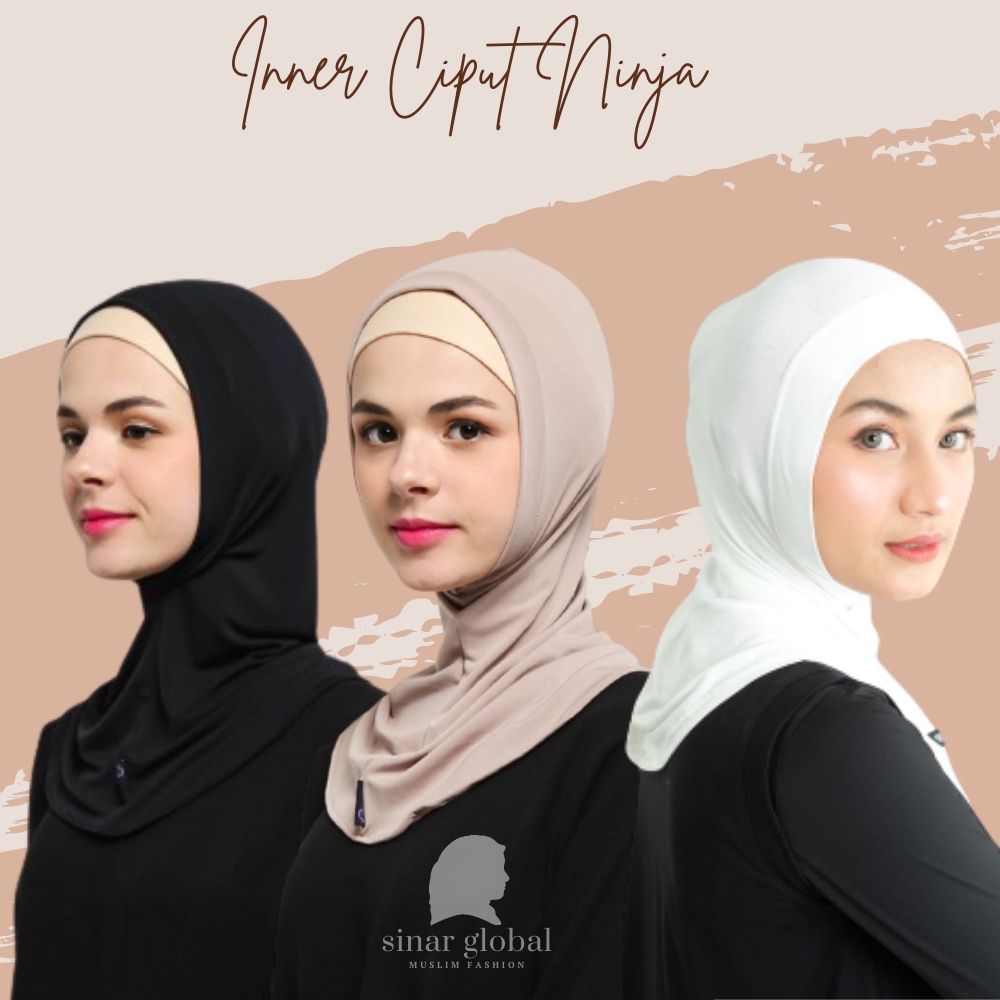 Jual [BISA COD] CIPUT NINJA ANTEM / INNER JILBAB / DALEMAN KERUDUNG ...