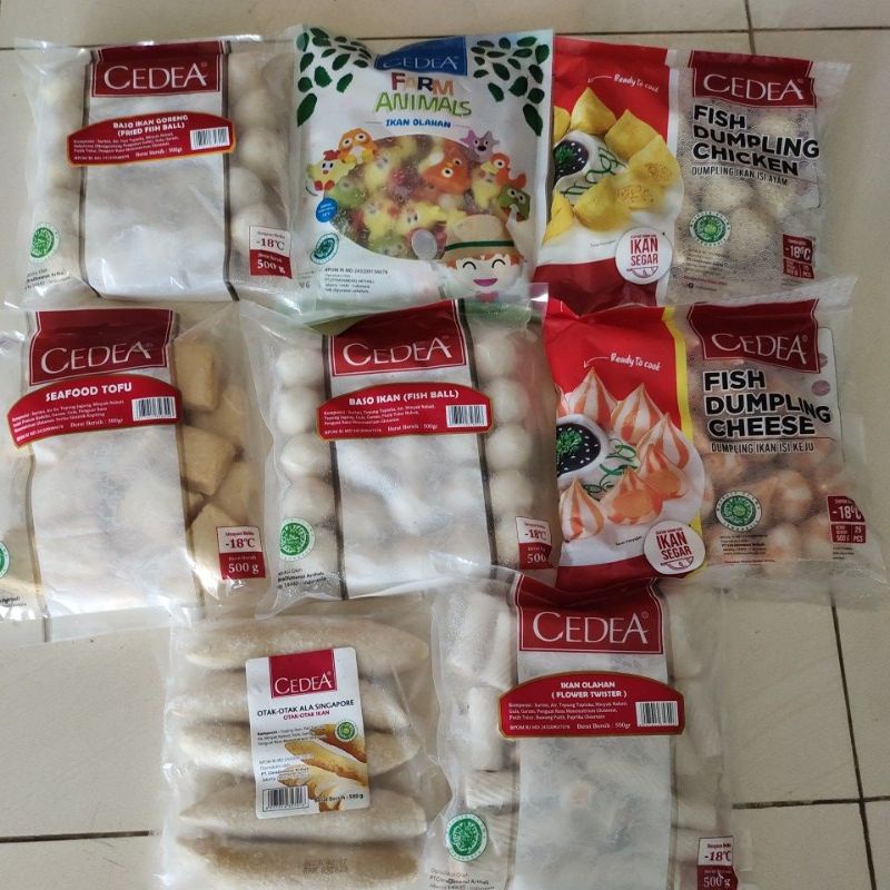 Jual aneka baso ikan Cedea 500gr | Shopee Indonesia