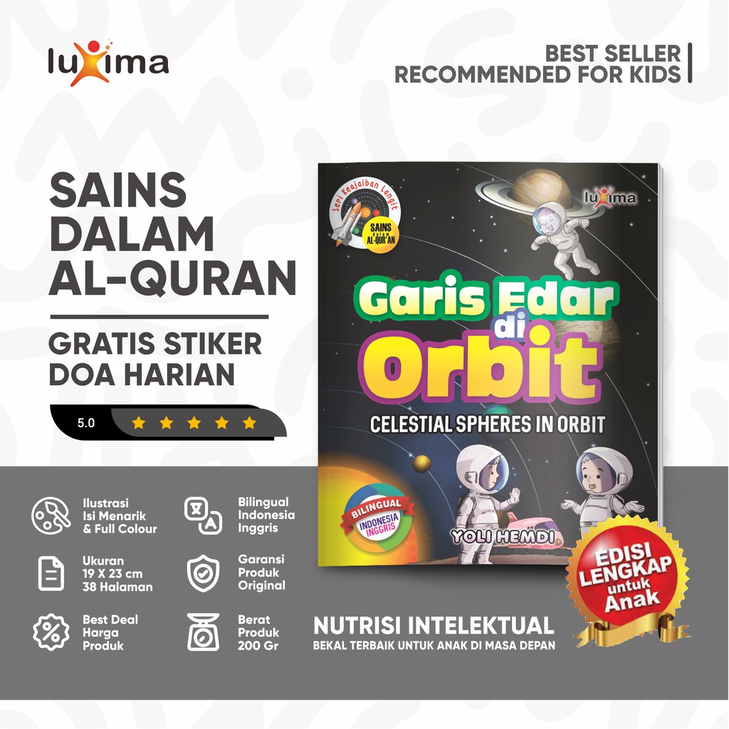 Jual Garis Edar Pada Orbit - Seri Keajaiban Langit 4 / Buku Belajar ...