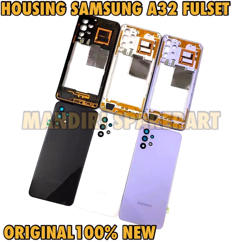 Jual Backdoor Back Casing Bezel SAmsung Galaxy A32 4G/ 5G Fullset SM ...