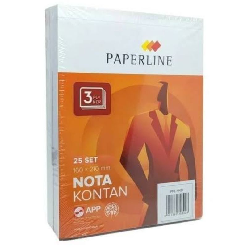 Jual Buku Bon Nota Kontan Paperline Rangkap 2 Dua Ukuran | Shopee Indonesia
