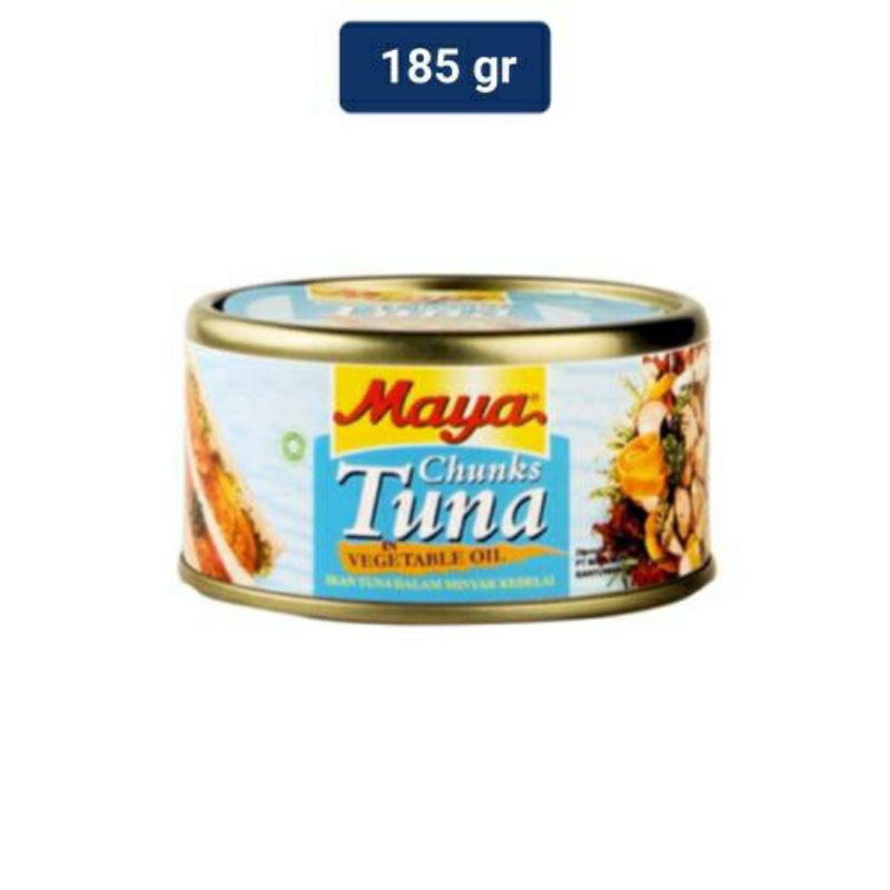 Jual Maya Tuna Vegetable Oil 185 gr | Shopee Indonesia
