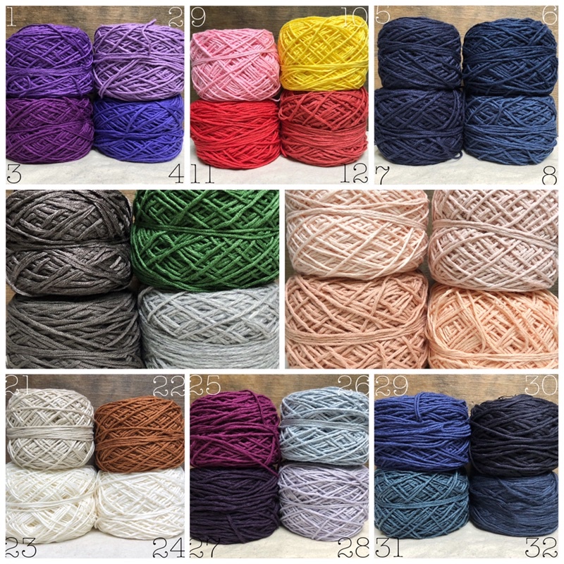 Jual Benang Rajut Soft Katun Akrilik ACR ( Soft Cotton Acrylic / SCA ...