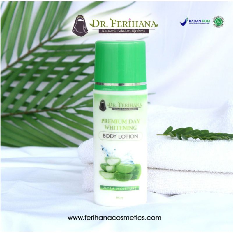 Jual PREMIUM DAY WHITENING BODY LOTION DR FERIHANA | Shopee Indonesia