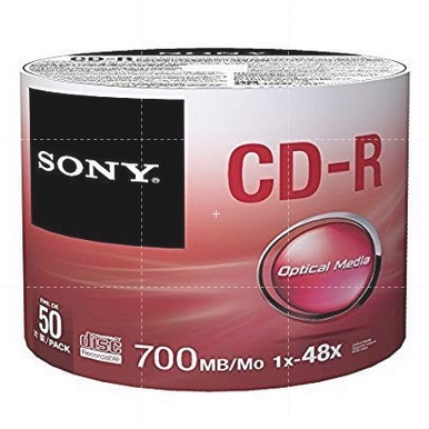 Jual Sony CDR CD R 50 Disc Bulk Pack 700 MB 52x | Shopee Indonesia