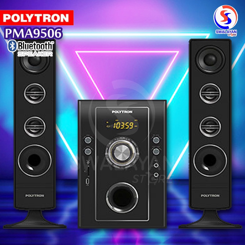 Jual SPEAKER BLUETOOTH SPEAKER POLYTRON PMA 9526 GARANSI RESMI | Shopee Indonesia