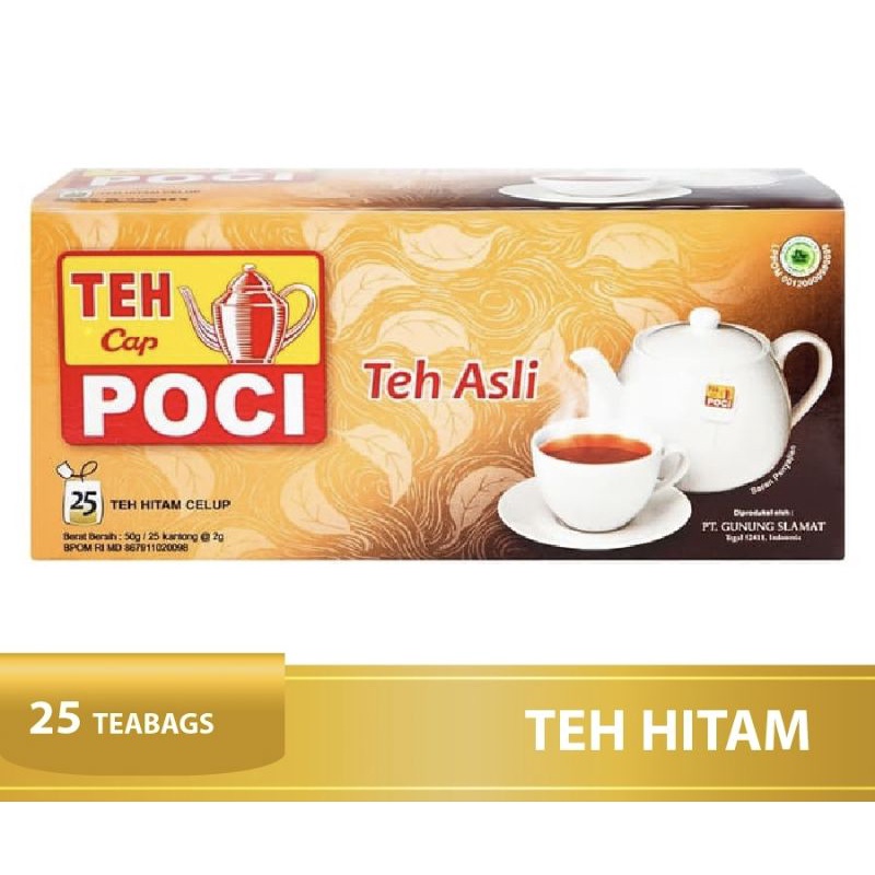 Jual TEH POCI teh asli BOX ISI 25 BAG | Shopee Indonesia