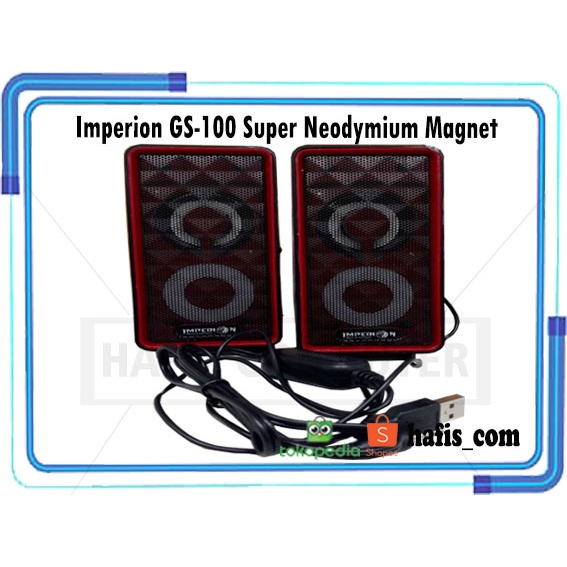 Jual Imperion GS-100 Super Neodymium Magnet - Gaming Speaker | Shopee ...