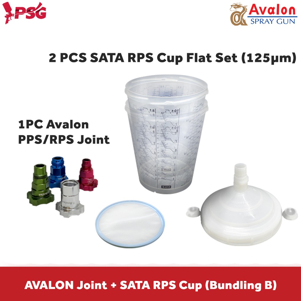 Jual Avalon Joint + Sata RPS Cup Set (Bundling B) | Shopee Indonesia