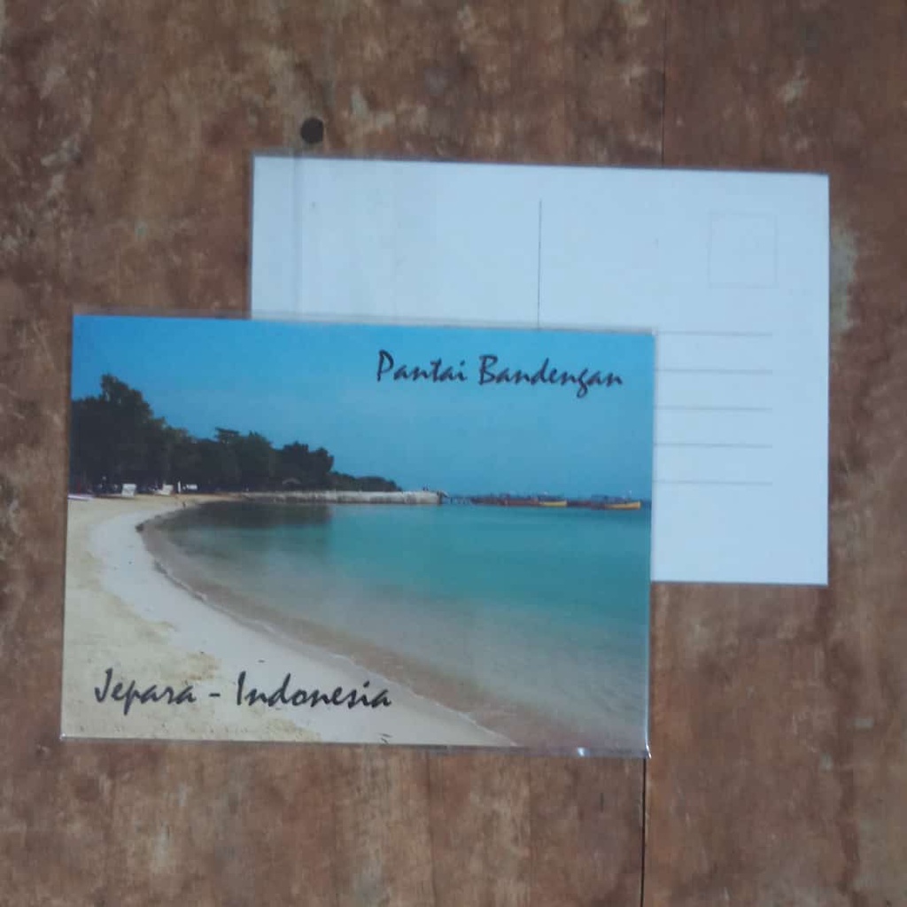 Jual KARTU POS INDONESIA POSTCARD PANTAI BANDENGAN JEPARA ISI 8 LEMBAR ...