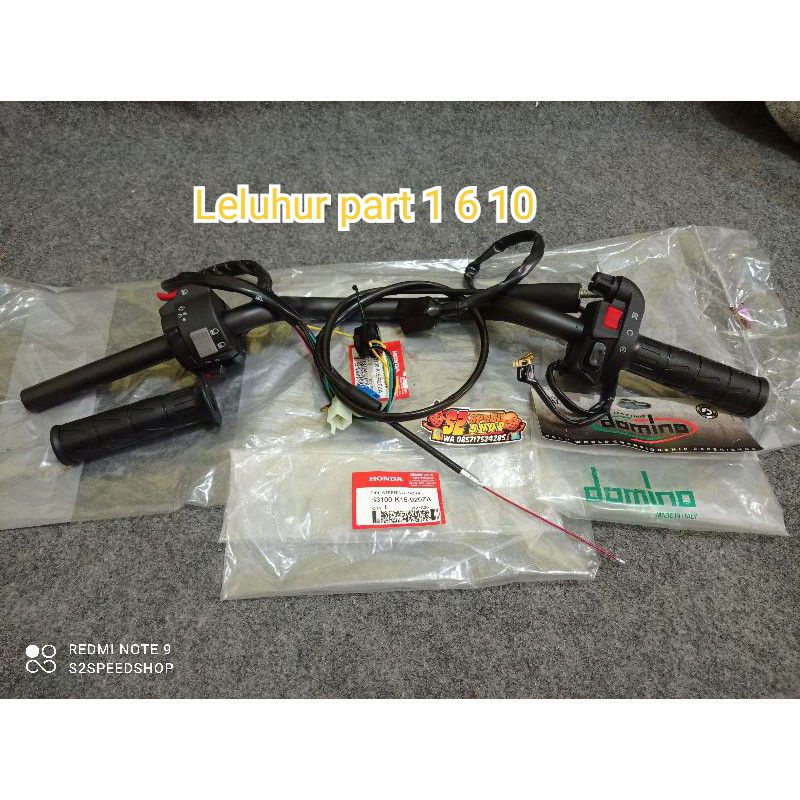 Jual Paket stang cbr fullset gas ksr + holder vixion hangrip kwsk pnp ...