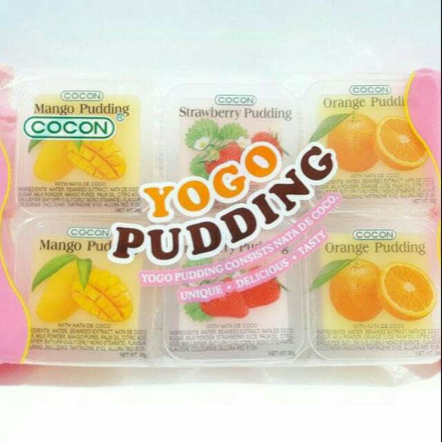 Jual Puding Aneka Rasa Buah 6s / Cocon Yogo Puding Aneka Rasa Buah ...