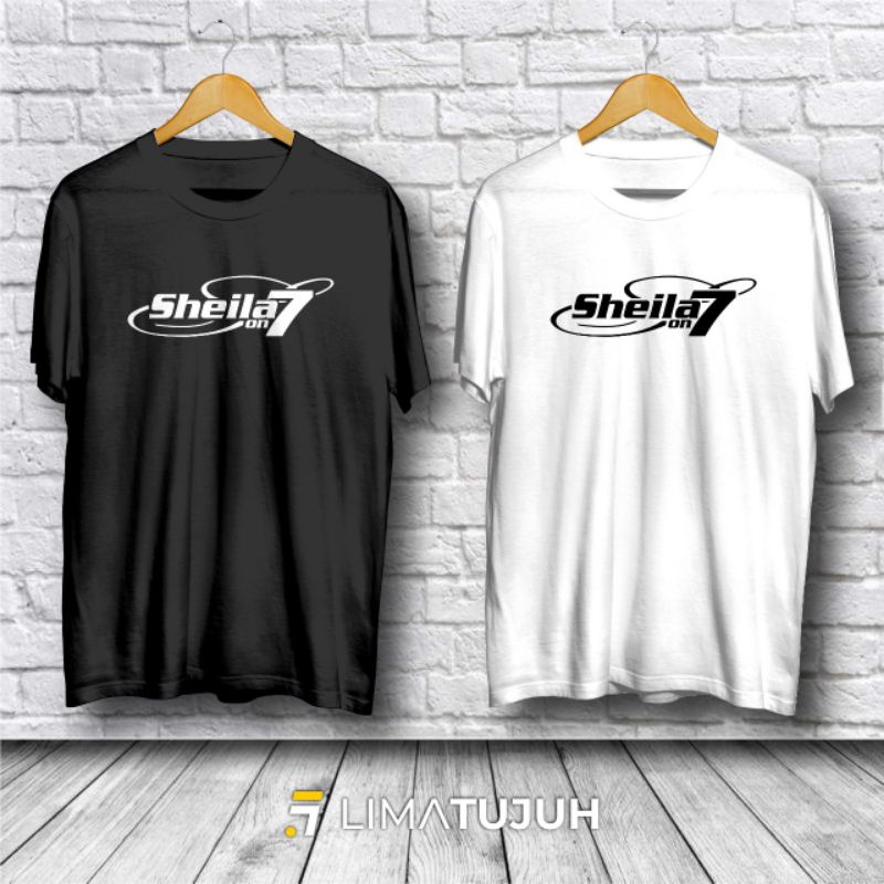 Jual Kaos Sheila On 7 Logo / Kaos Band Indonesia Bahan Premium | Shopee ...