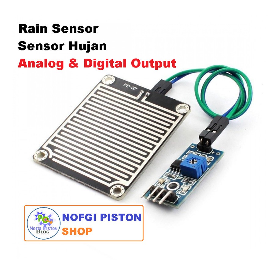 Jual Rain Sensor (Sensor Pendeteksi Hujan) | Shopee Indonesia