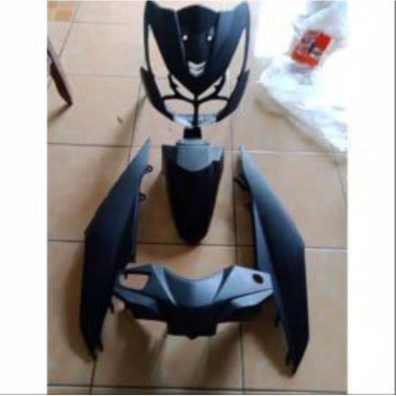 Jual Full body halus honda beat fi 2014 - 2016 warna hitam doff ...