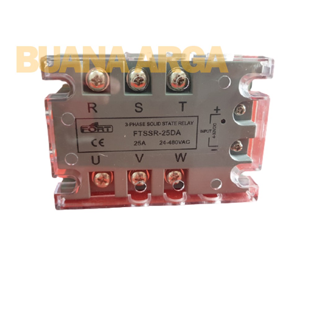 Jual SOLID STATE RELAY 3 PHASE FTSSR-40DA 4-32VDC 40A MERK FORT | Shopee Indonesia