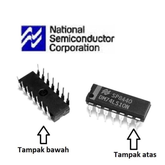 Jual Ic Dm74Ls10N 7410 Ttl Triple 3-Input Nand Gate Nivic00 Berkualitas ... Jual Ic Dm74Ls10N 7410 Ttl Triple 3-Input Nand Gate Nivic00 Berkualitas ...
