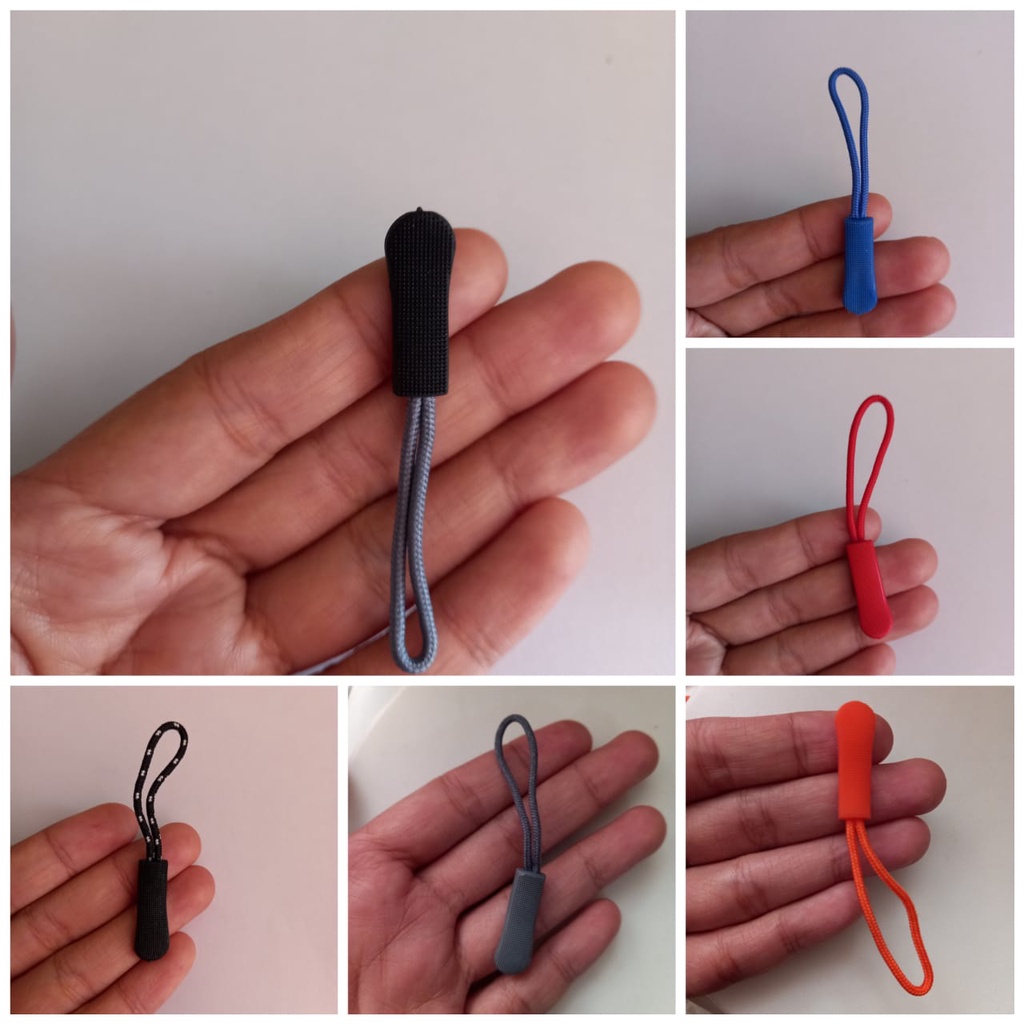 Jual Puller Rope Tarikan Seleting Zipper Tali Tas isi 5 pcs Eceran ...