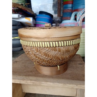 Jual WAKUL BAMBU + TUTUP 24CM WAKUL NASI TRADISIONAL | Shopee Indonesia