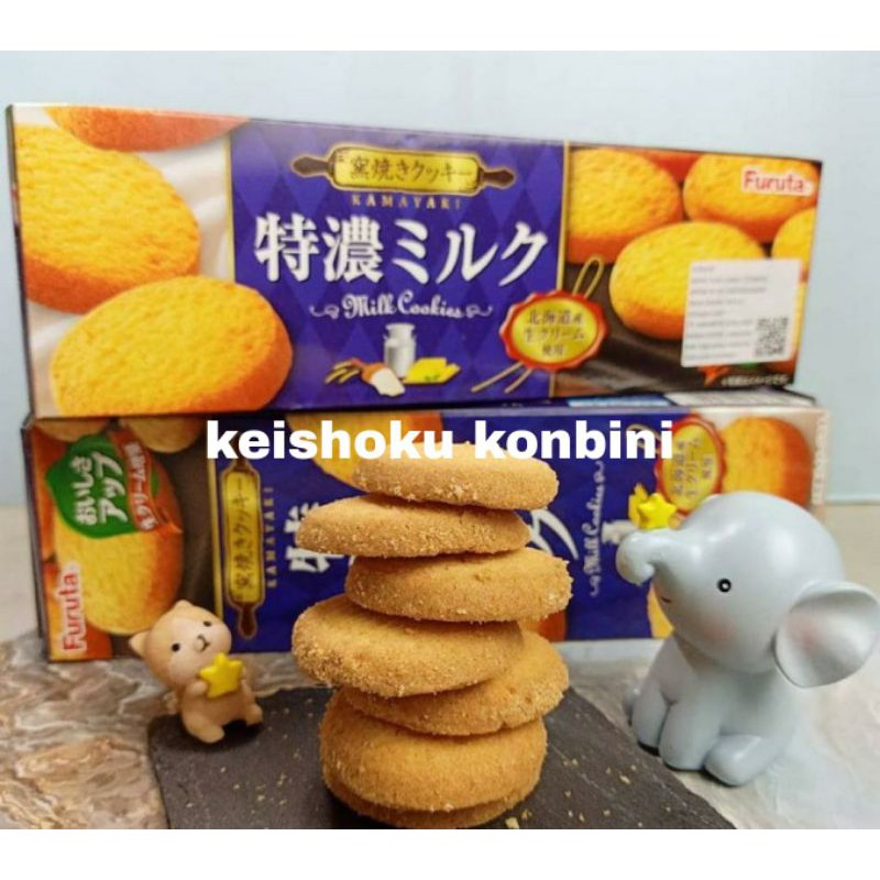 Jual Furuta rich milk cookies / snack jepang / biskuit jepang / camilan ...