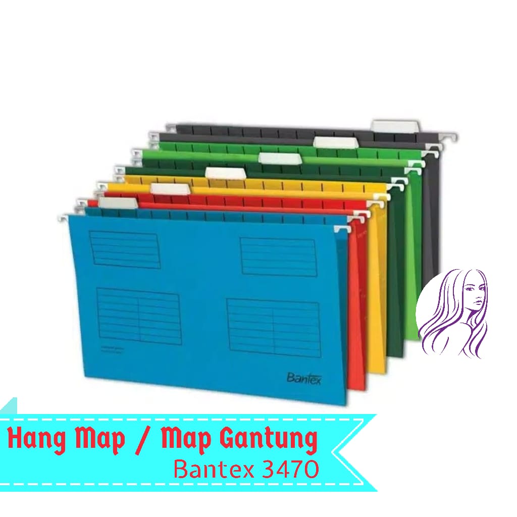 Jual Hang Map / Suspension File / Map Gantung Warna Warni BANTEX 3470 ...