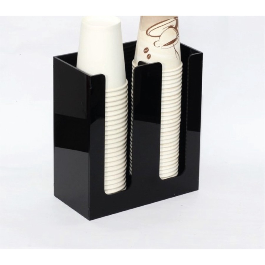 Jual AKRILIK/ACRYLIC/HOLDER CUP COFFE/RAK CUP KOPI/RACK/ORGANIZER ...