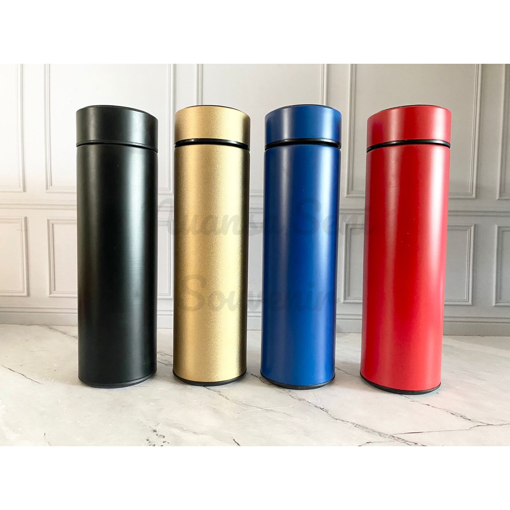 Jual Souvenir Pernikahan Botol Termos LED Botol Stainless Warna Botol ...