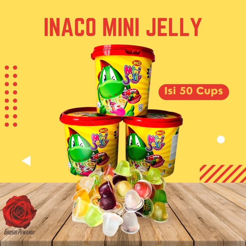 Jual Inaco Mini Jelly Bucket 50 Cup | Agar-agar Inaco Ember | Shopee ...