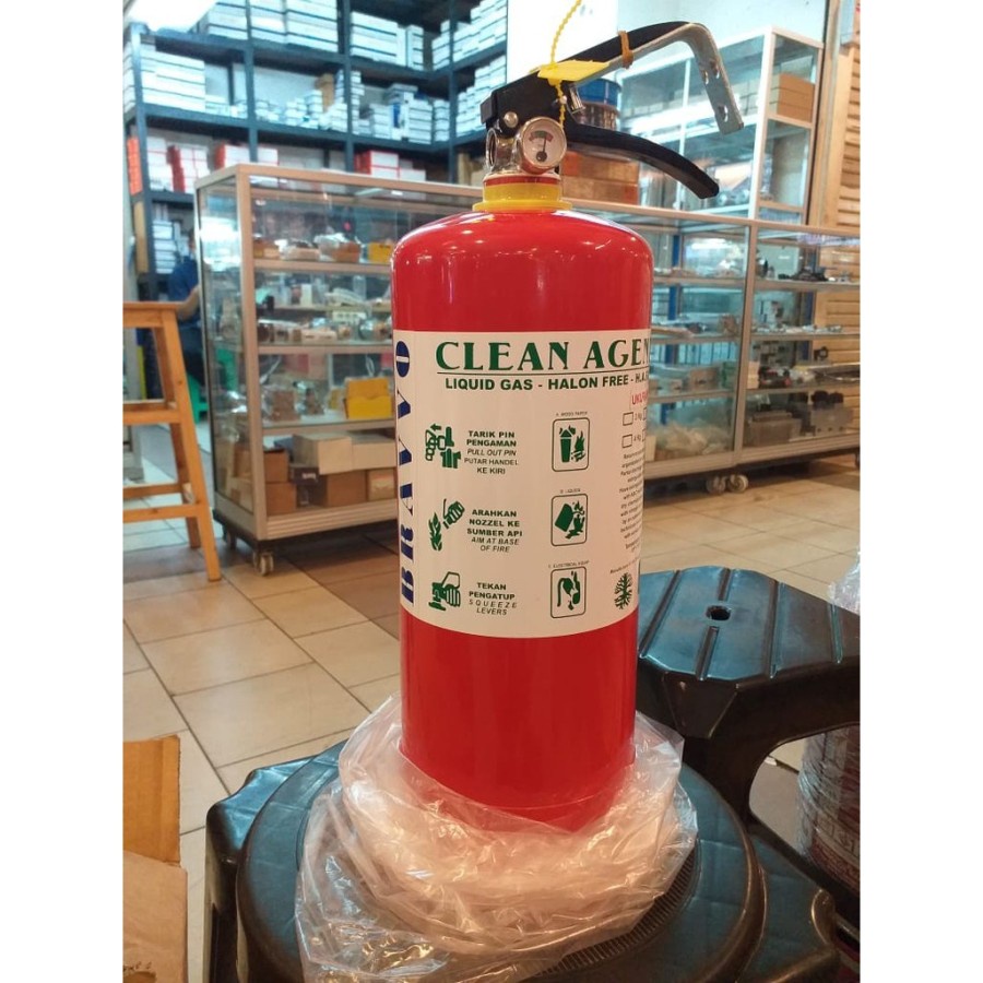 Jual Ready apar bravvo 6kg liquid gas bersih af11 fire extinguisher ...