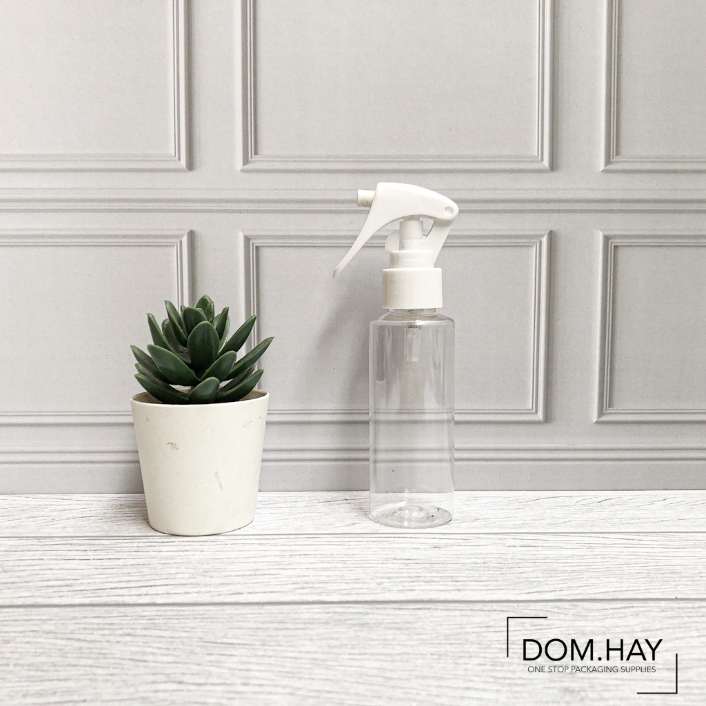 Jual Botol Trigger Spray Putih 100ml RF Plastik PET Botol Semprot ...