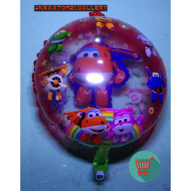 Jual Balon karakter isi super wing / balon super wing isi / balon poly ...