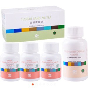 Jual Pelangsing Badan TIENS Pasti Ampuh (1 The,3 Double Cellulose, 1 ...