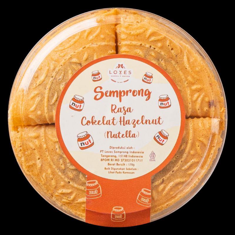 Jual semprong nutella (toples mini) | Shopee Indonesia