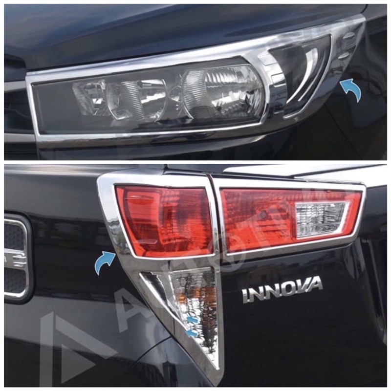 Jual ALL NEW INNOVA REBORN 2016 2020 2021 2022 2023 2024 2025 PAKET GARNISH DEPAN BELAKANG LAMP ...