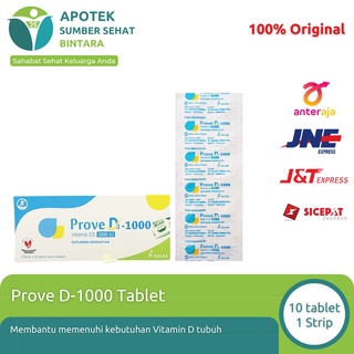 Jual Prove D3 Vitamin D 1 Strip 10 Tablet | Shopee Indonesia