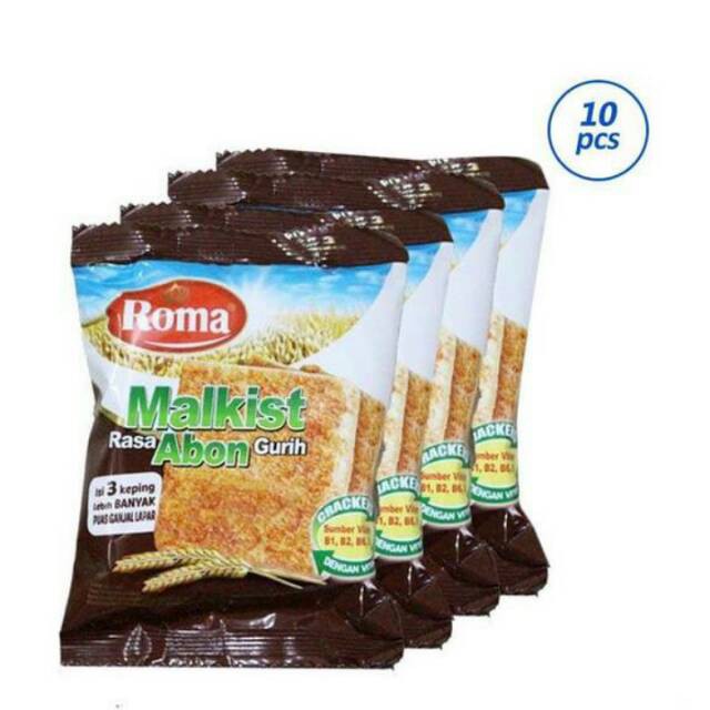 Jual Roma Malkist Abon Renteng (1 renceng isi 10 pcs) | Shopee Indonesia
